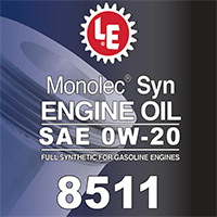 Monolec® Syn Engine Oil 8511 - 8531 On Lubrication Engineers